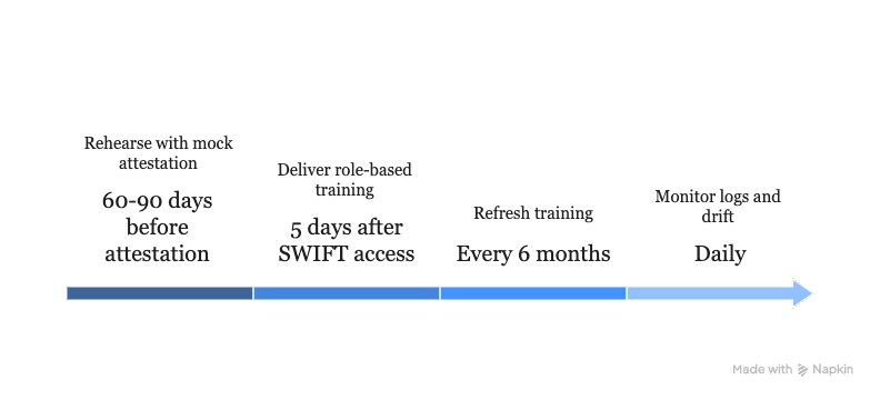 14 Steps To Achieve Swift Csp Compliance In 2025